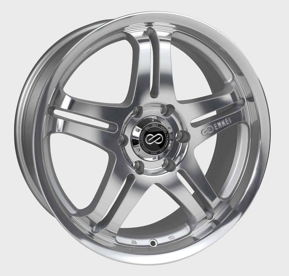 4 Enkei M5 Wheels Rims 20x8.5 6x139.7 30mm Mirror Finish Silverado Tah ...