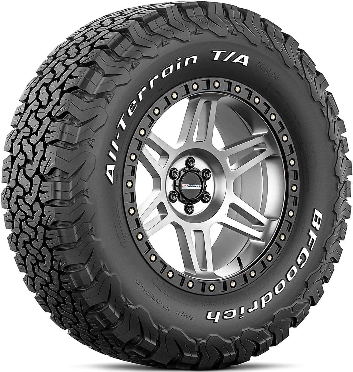 1 New BF Goodrich All Terrain T/A KO2 Tire 35x12.50R17LT RWL 10 Ply E ...