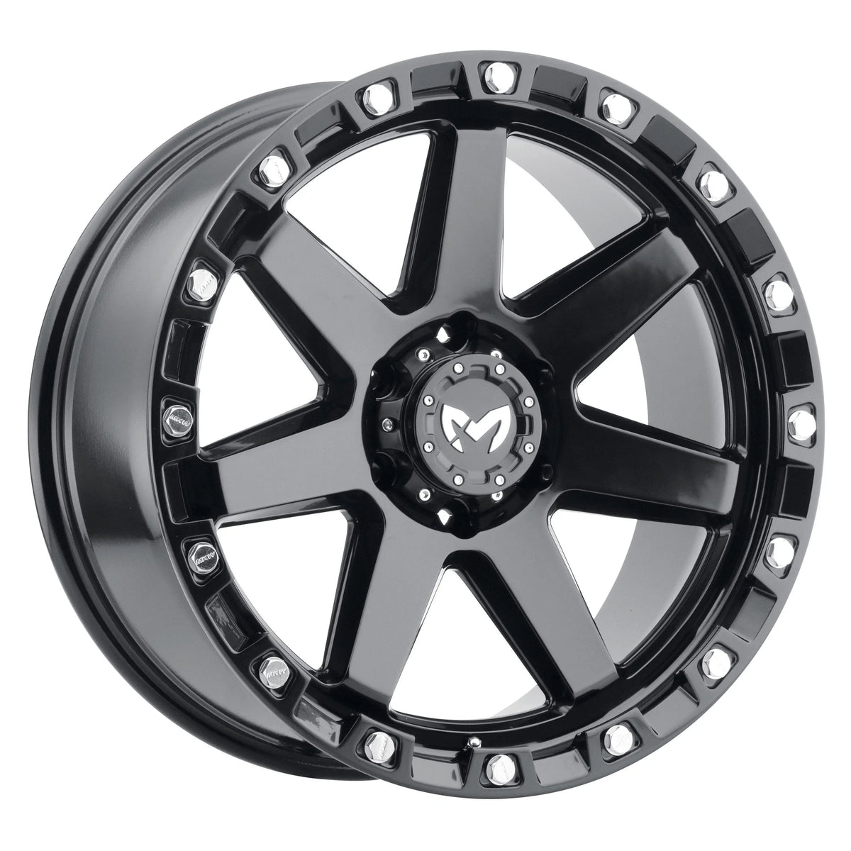 MKW Offroad M203 17x9 5x127 0mm Satin Black Wheel M203-1785512700A | L — Lug Nut Guys