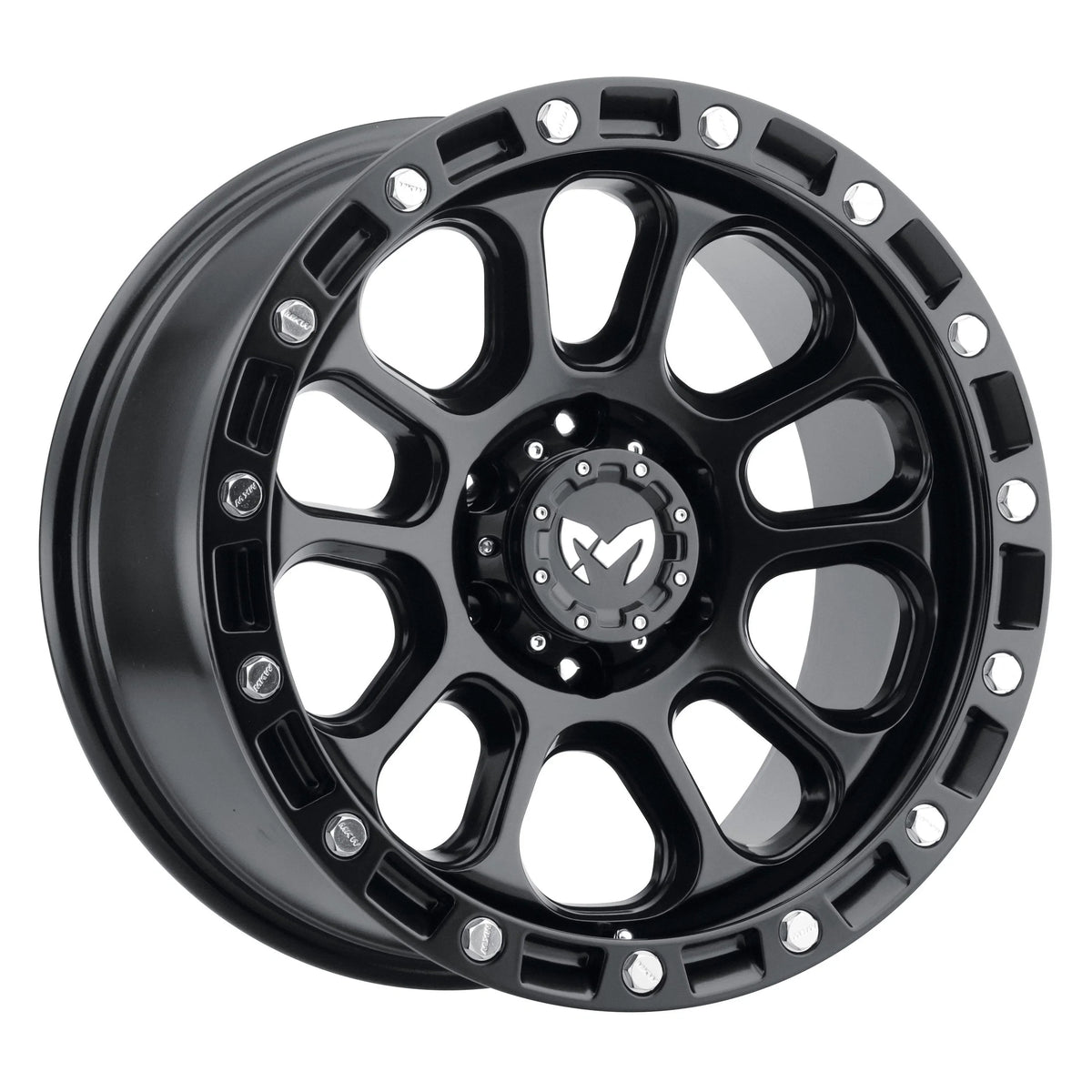 MKW Offroad M204 20x9 6x139.7 1mm Satin Black Wheel M204-2090655001A ...
